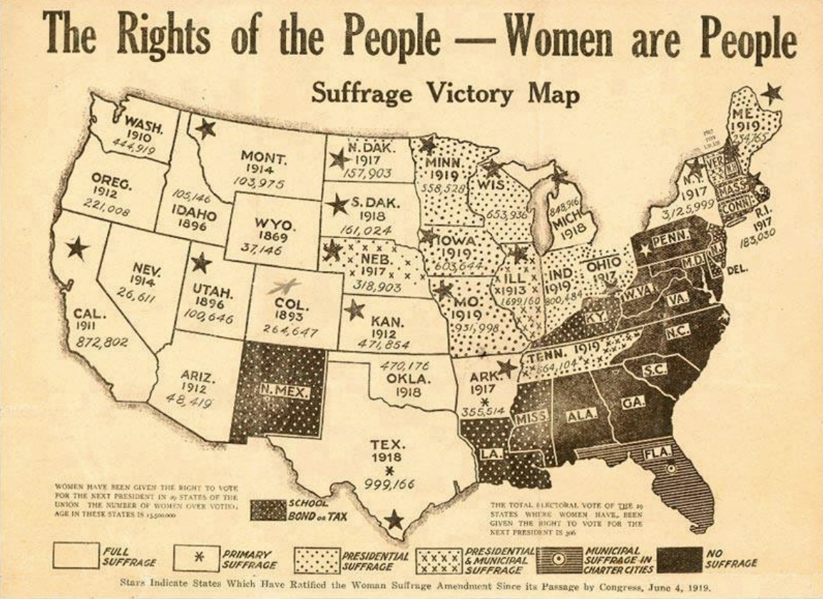 Today in Feminist History: Presidential Candidate Cox Supports Suffrage ...
