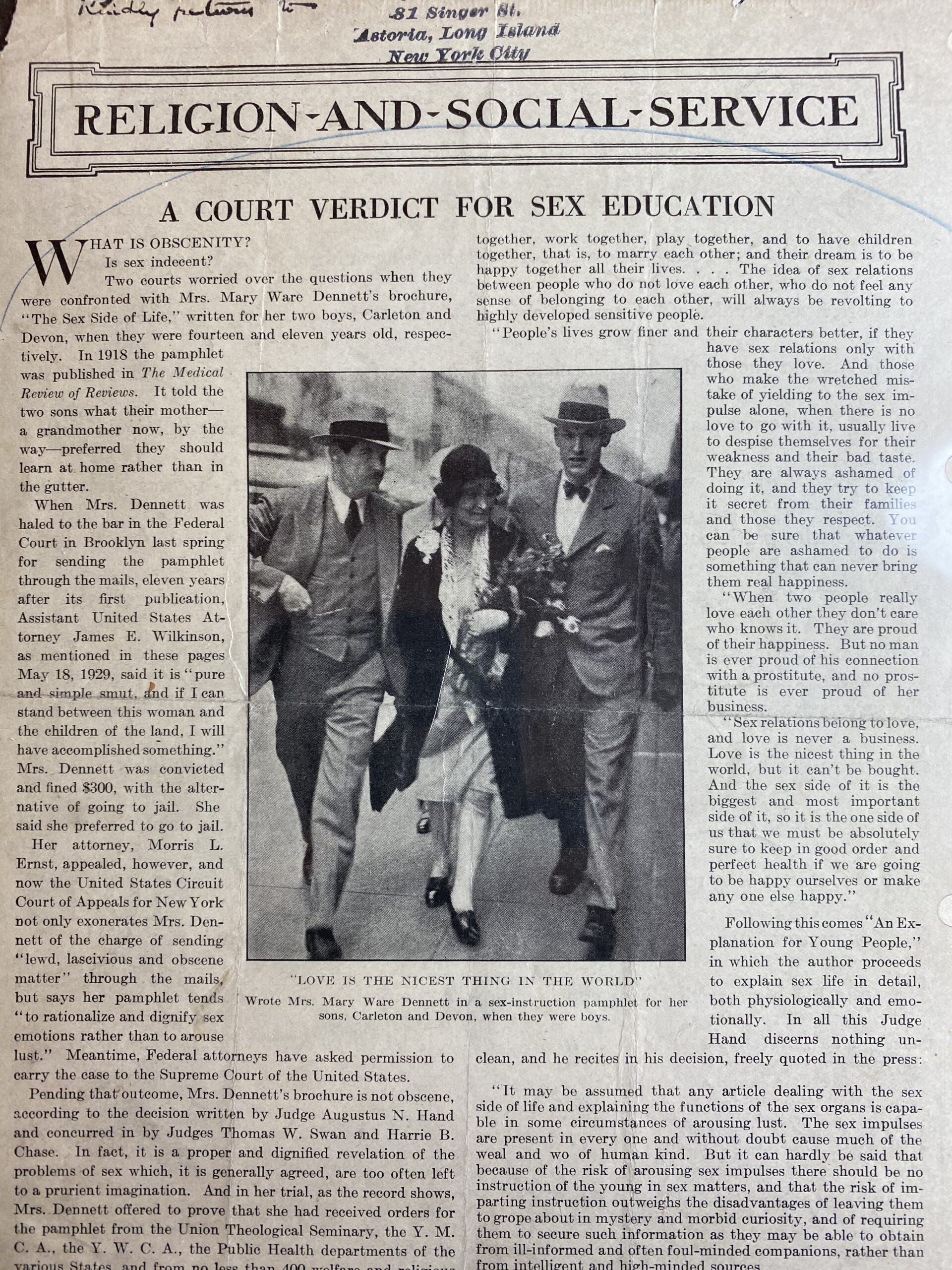 If the Marvelous Mrs. Maisel Met the Dynamic Mrs. Dennett—Sex Ed And ...