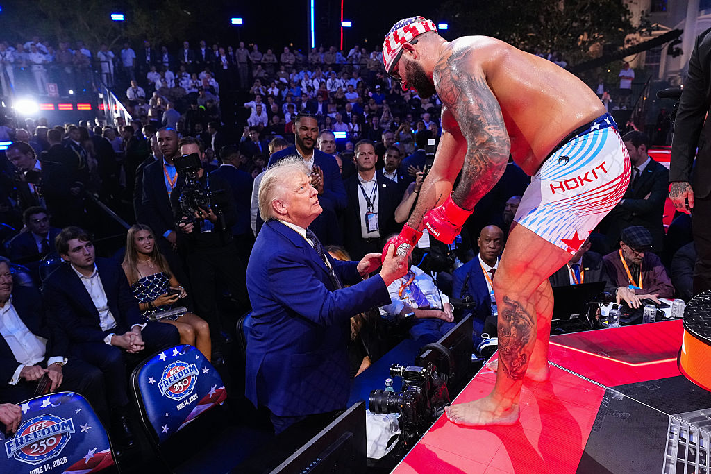 Trump’s White House UFC Fight Was a Master Class in Fake Populism - Ms ...